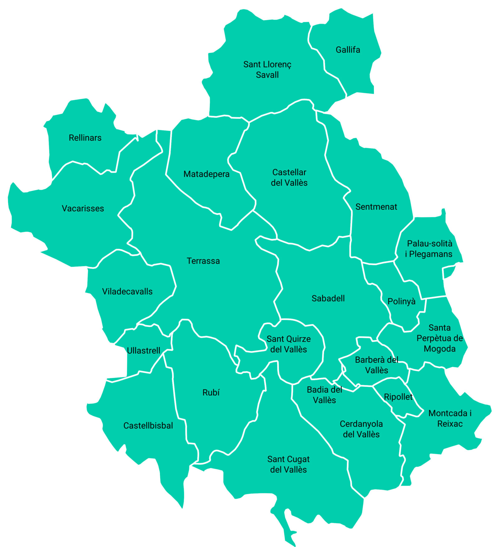 Municipis del Vallès Occidental : Consell Comarcal del Vallès Occidental